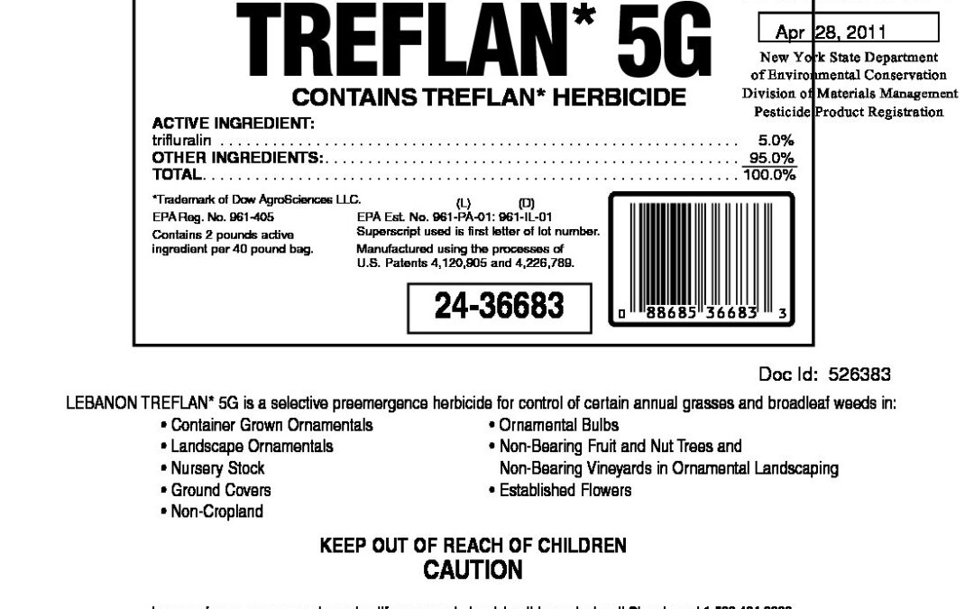 Treflan_Label_preen | N A Cudeck Ltd Landscape Architecture ...